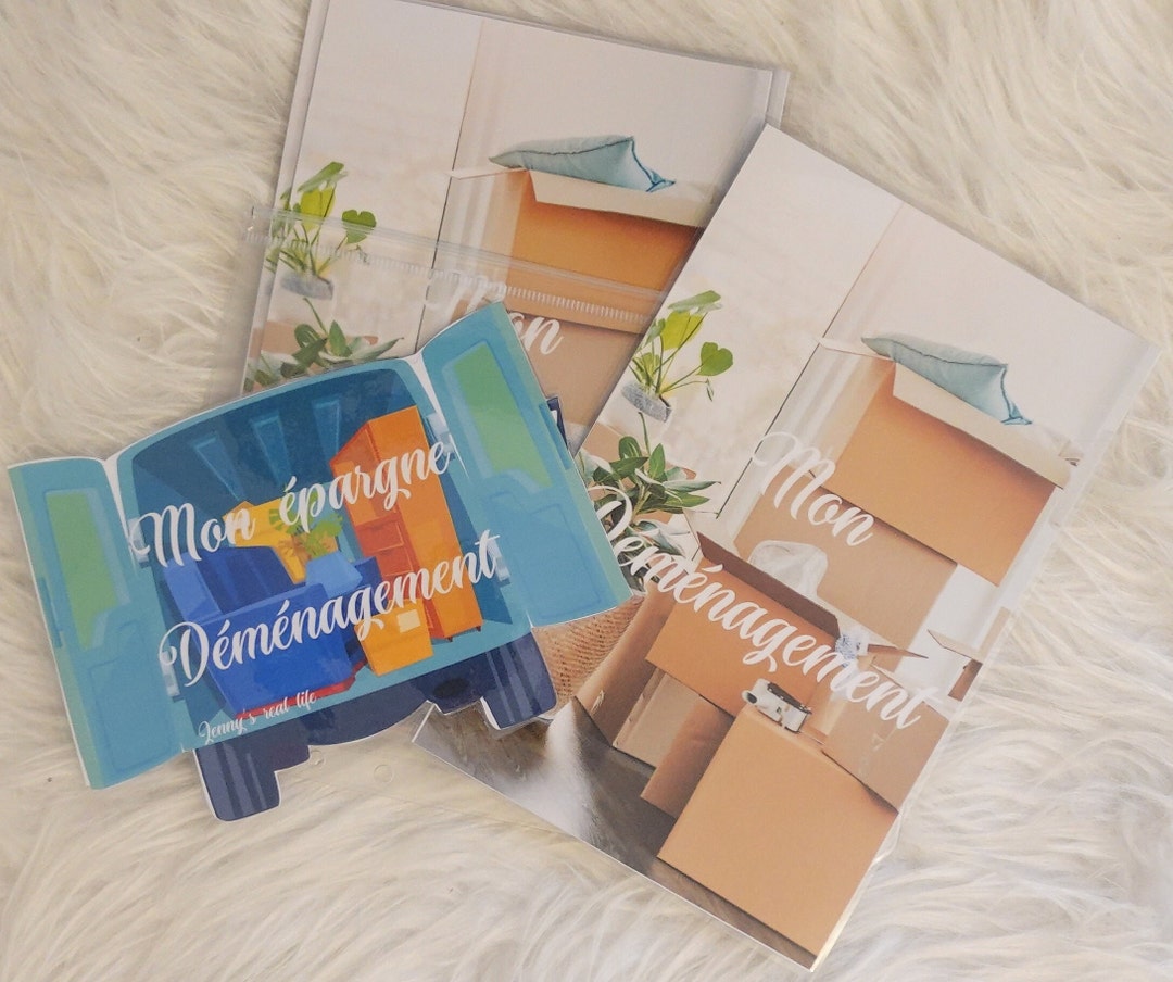 A5 Savings Envelope Container Cover Page Tracker Challenge - Etsy