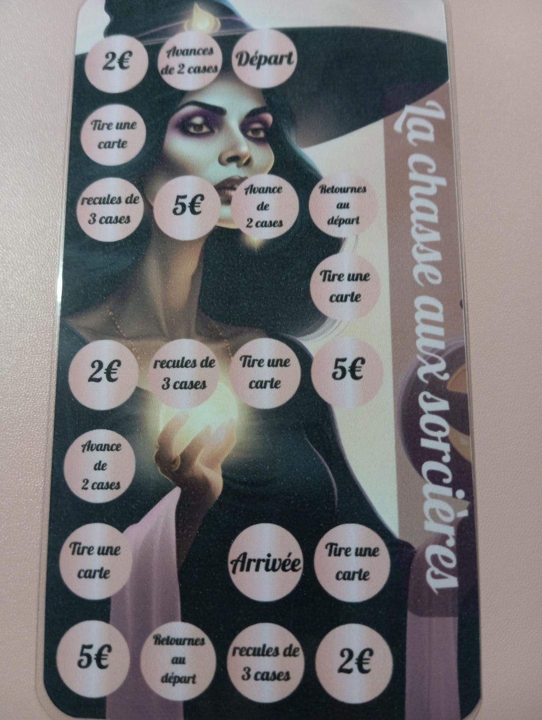 Witch Hunt Challenge 6 Scratch Cards A6 or A5 Game Board - Etsy