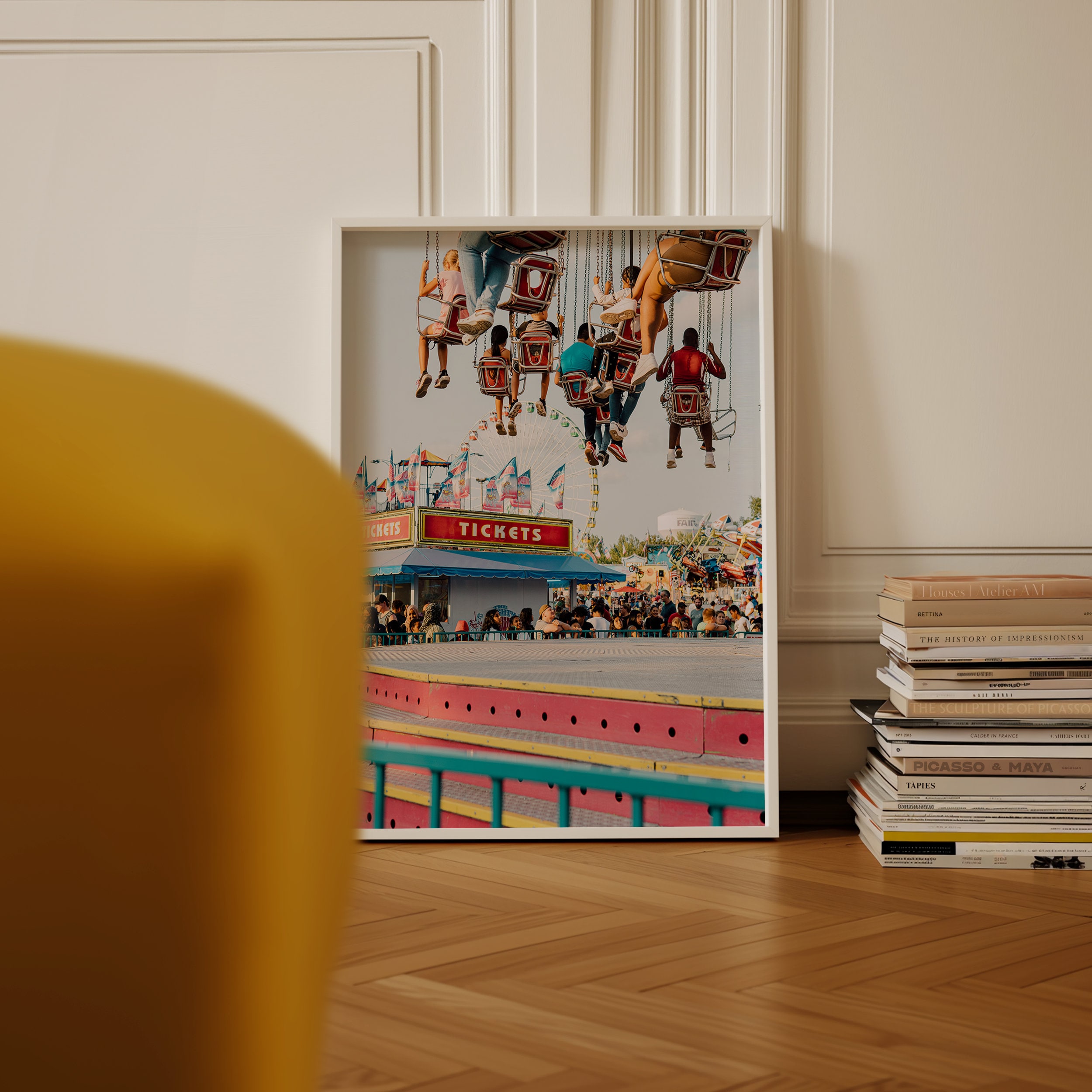 Minnesota State Fair Swings | Fine Art Print by Isaiah Rustad - Etsy