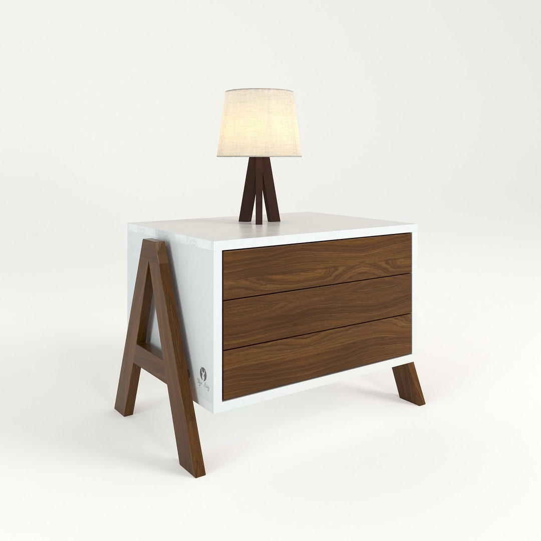 Modern Archi Bedside Table - Etsy