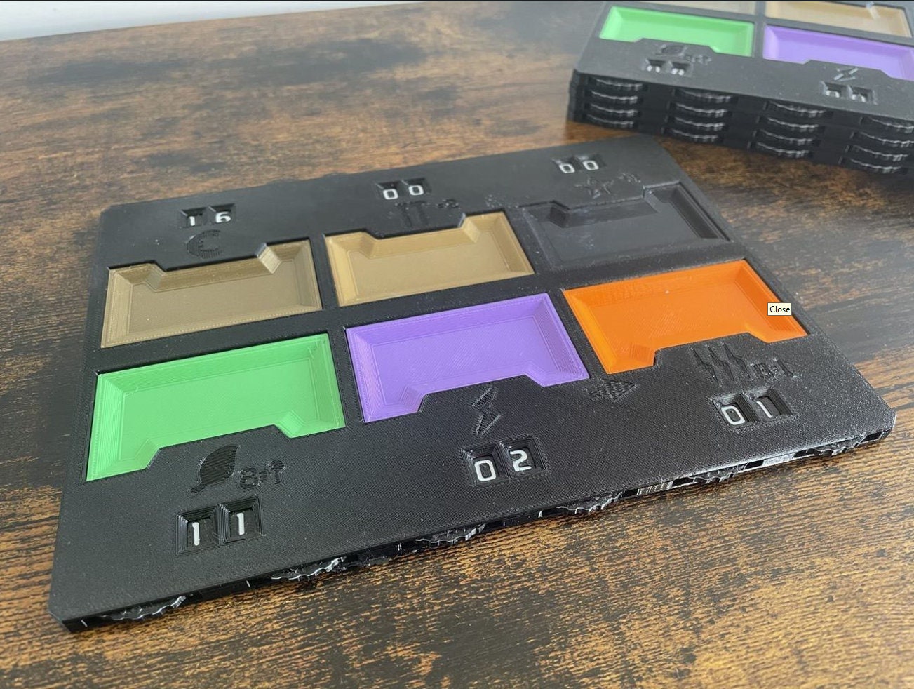 Terraforming Mars Advanced Resource Trays and Player Mats - Etsy