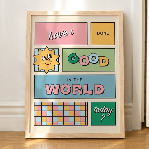 Retro Poster Set of 3 Trendy Wall Decor Retro Classroom - Etsy