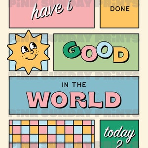 Retro Poster Set of 3, Trendy Wall Decor, Retro Classroom Posters ...