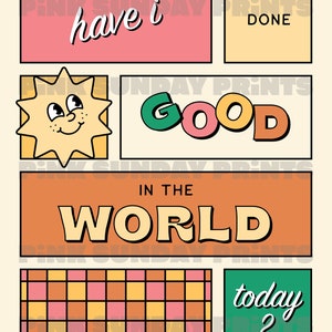 Retro Poster Set of 3, Trendy Wall Decor, Retro Classroom Posters ...