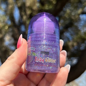 Roll on Body Glitter, Scented Body Glitter, 90s Roll on Glitter, Scent ...