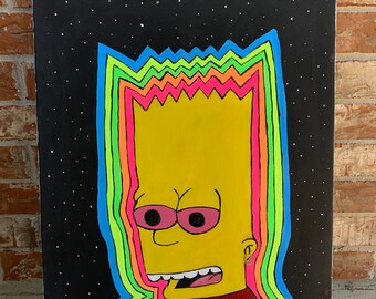Simpsons Trippy - Etsy