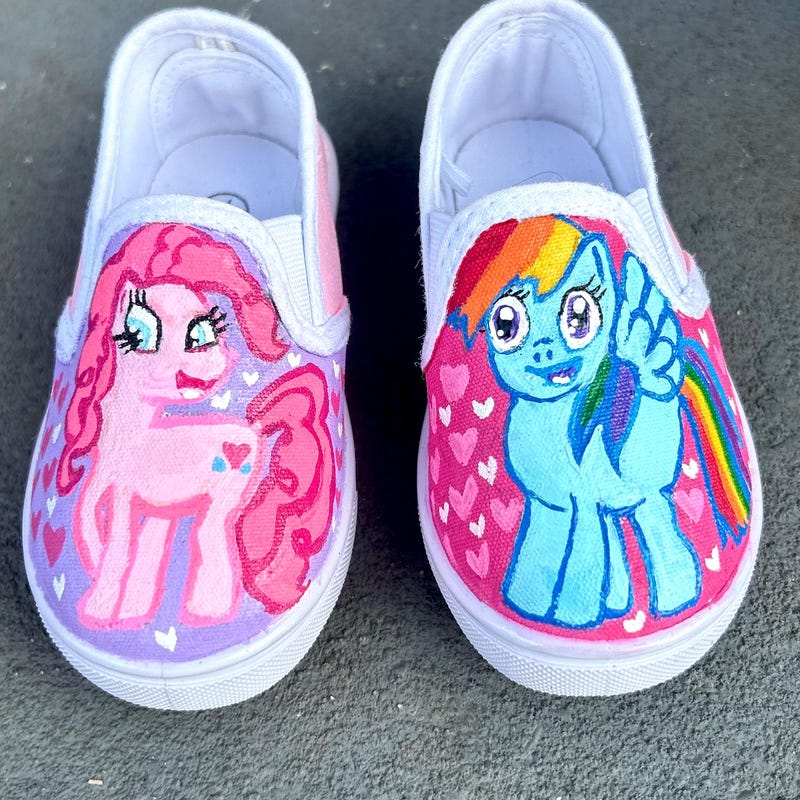 My Little Pony Shoes - Etsy