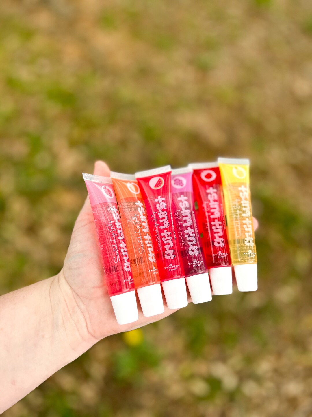 Fruit Lip Gloss Scented Lip Gloss Flavored Lip Gloss Cute Makeup Etsy