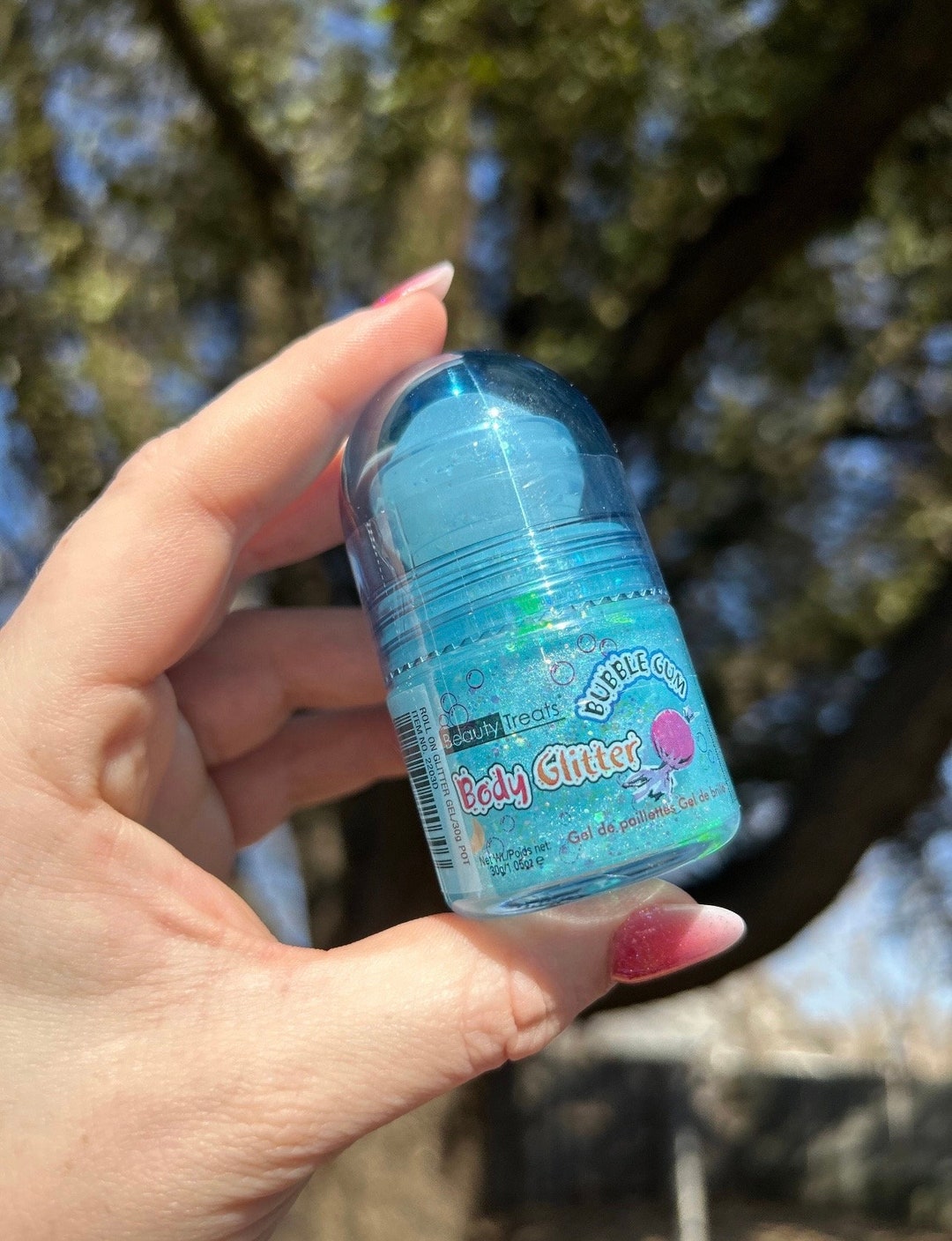 Roll on Body Glitter, Glitter Makeup, Scented Body Glitter - Etsy