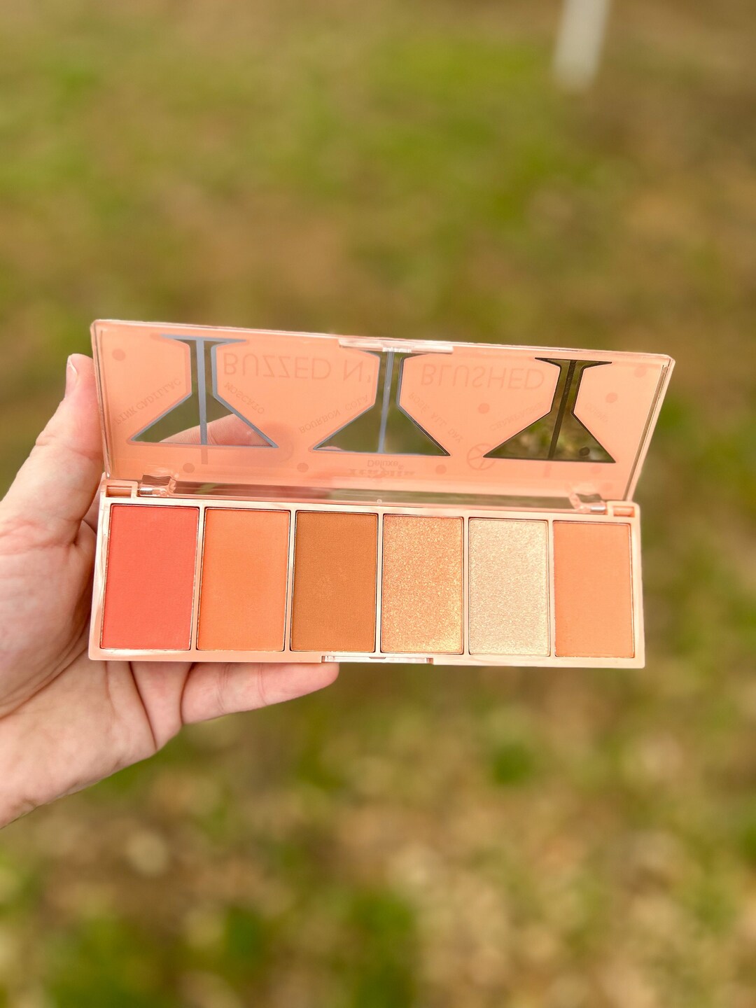 Buzzed N' Blushed, Blush Palette, Bronzer, Highlighter Powder, Glitter ...