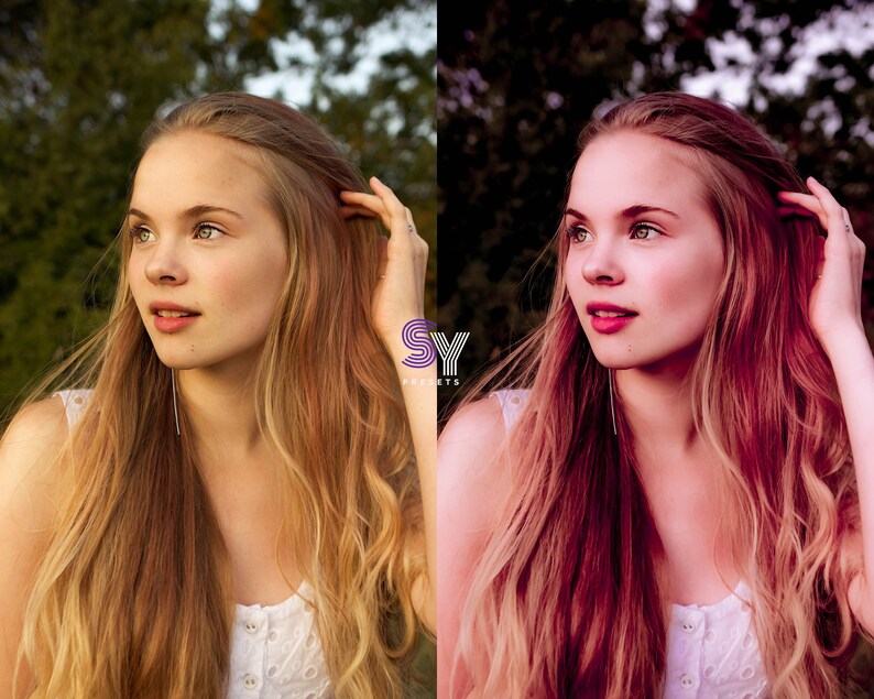 10 Violet Lightroom Presets / Mobile & Desktop / Instragram / Blogger ...