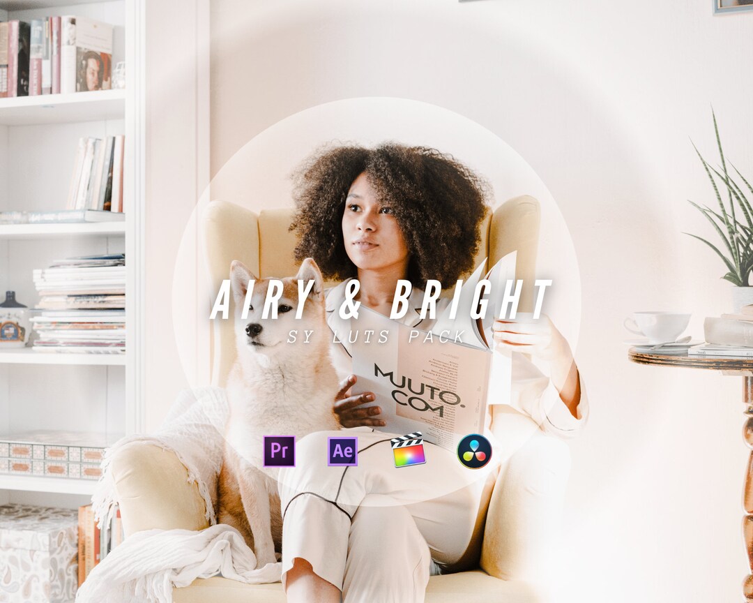 19 Airy Bright Luts Color Grading, Mobile & Desktop, Video Presets ...