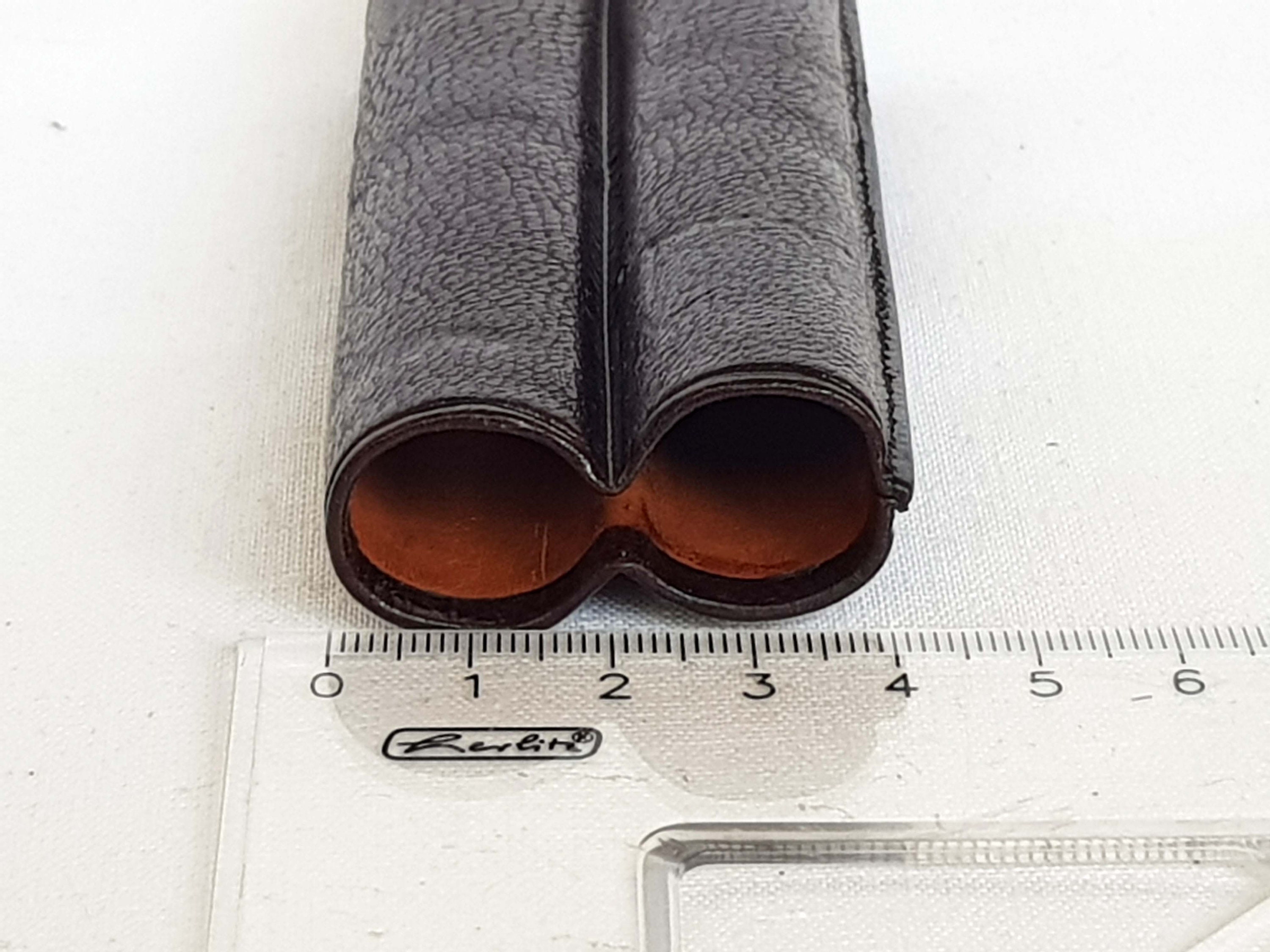 Vintage Cigar Case. Antique Leather Case for Two Cigars. 2 - Etsy