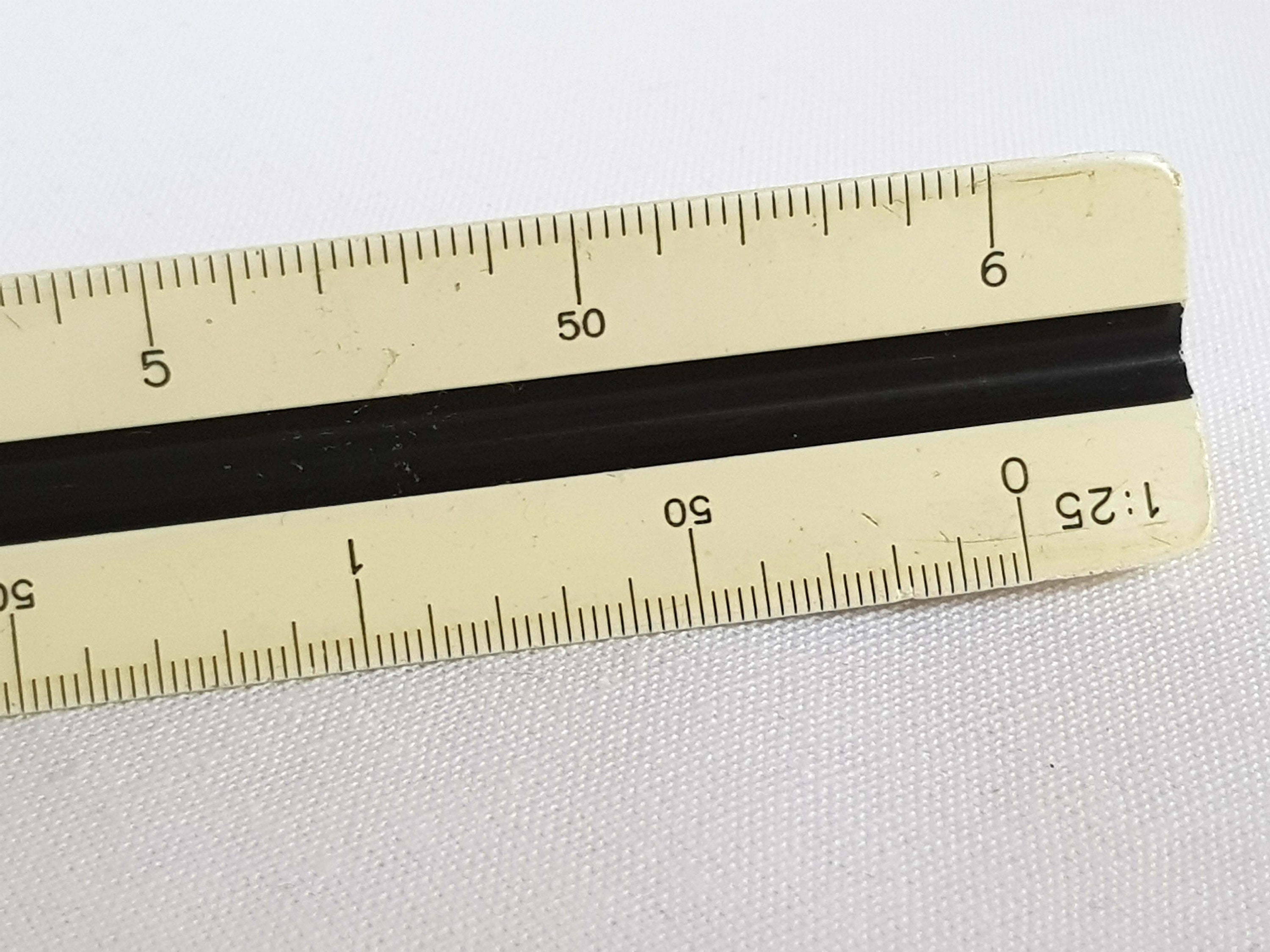 Scale Rule Faber Castell 883-A. Scale Bar With Multiple - Etsy