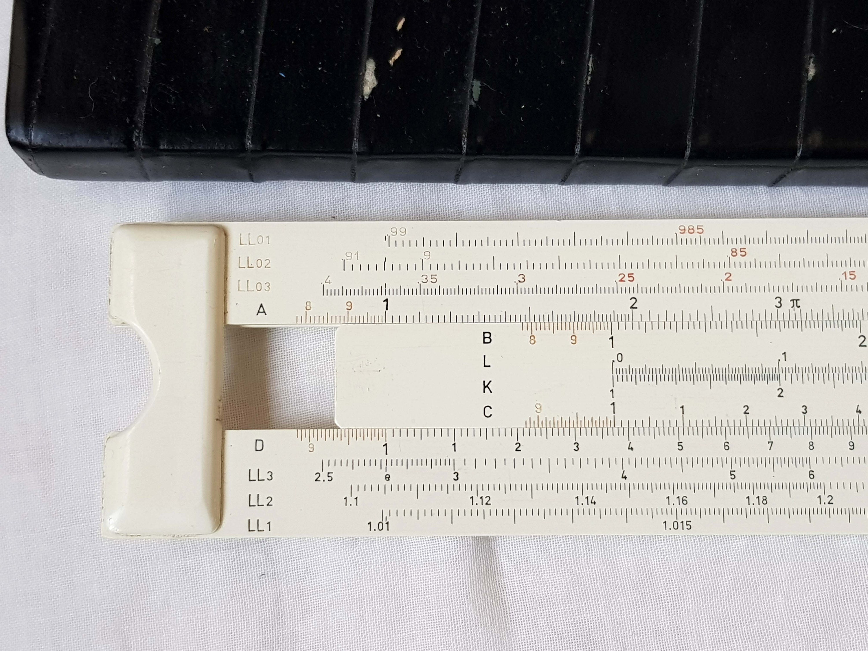 Aristo Nr 968 Slide Rule. Vintage Slide Rule. Engineering Calculator ...
