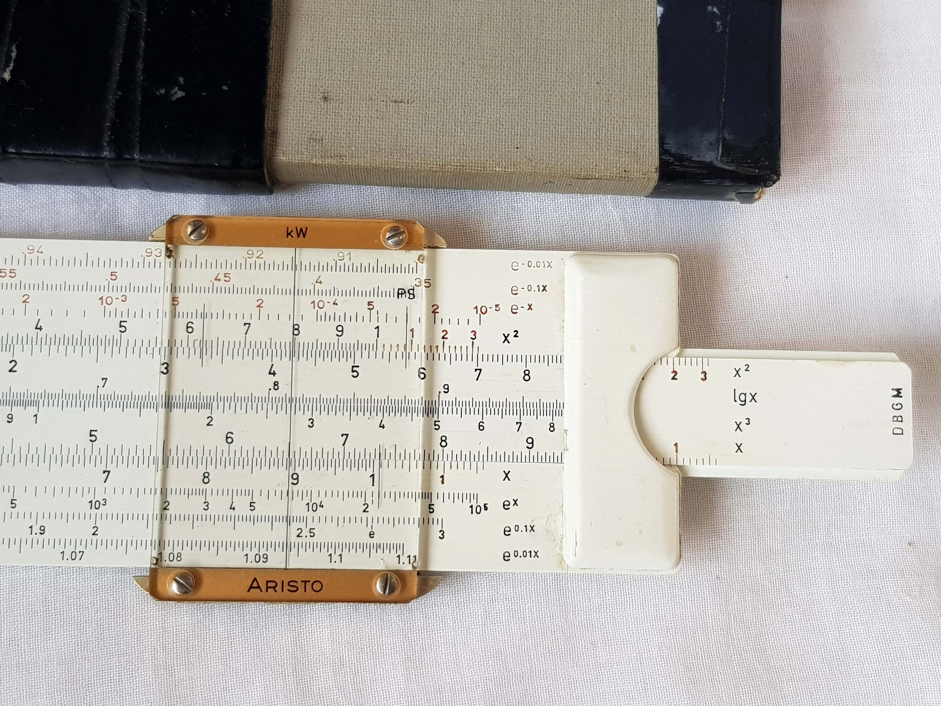 Aristo Nr 968 Slide Rule. Vintage Slide Rule. Engineering Calculator ...