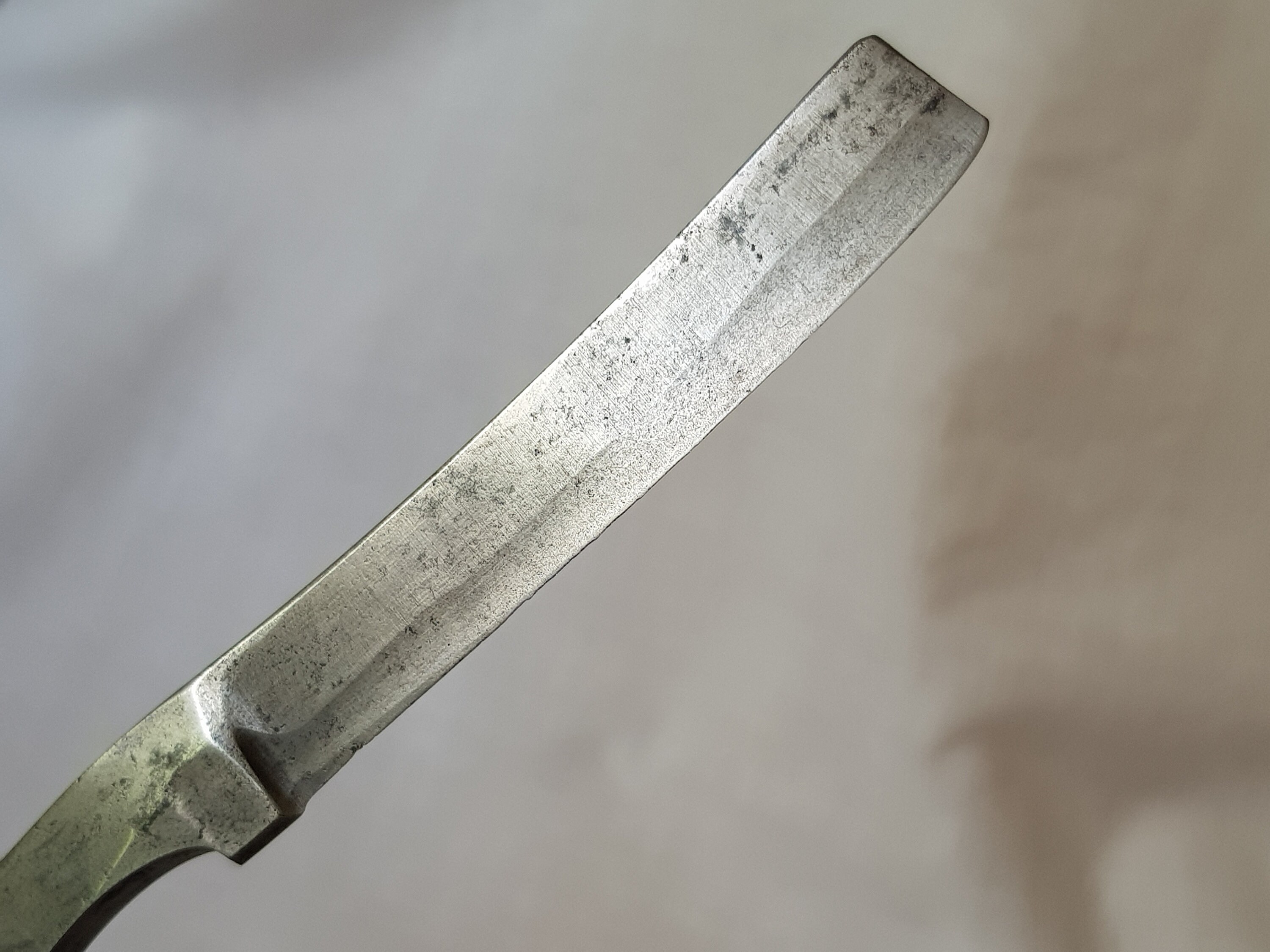 Vintage Straight Razor 4/8 Inch. Indian Straight Razor. Antique ...