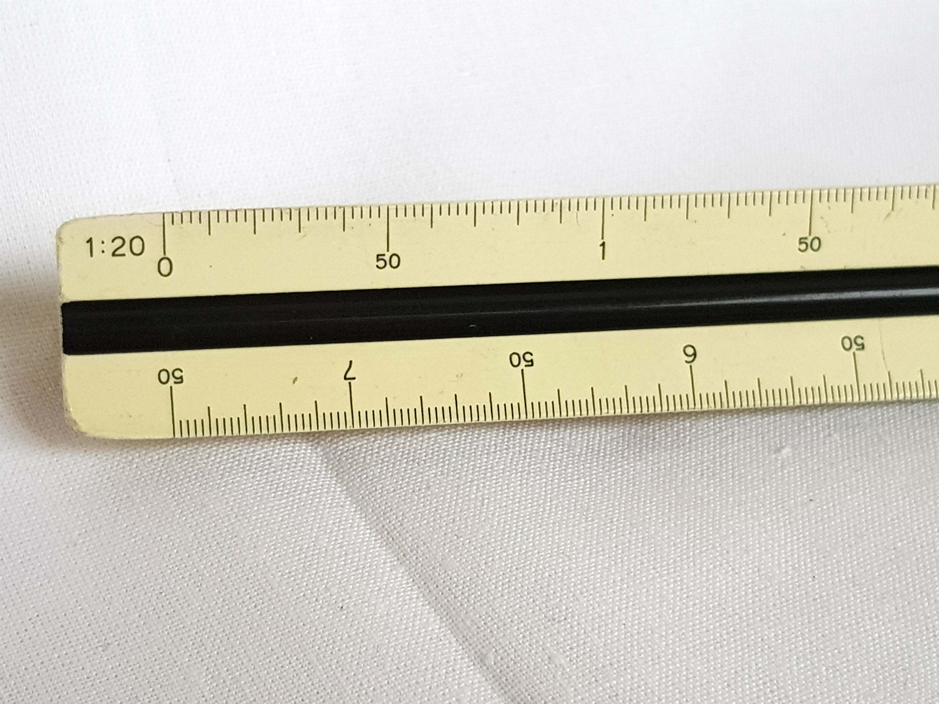 Scale Rule Faber Castell 883-A. Scale Bar With Multiple - Etsy