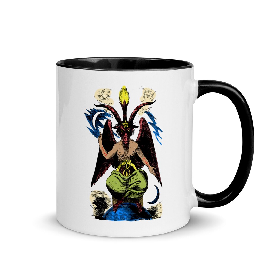 Baphomet Mug With Color Options - Etsy