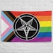Baphomet Progressive Pride Flag - Etsy