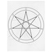 Planetary Heptagram Ritual Circle Floor Cloth White - Etsy
