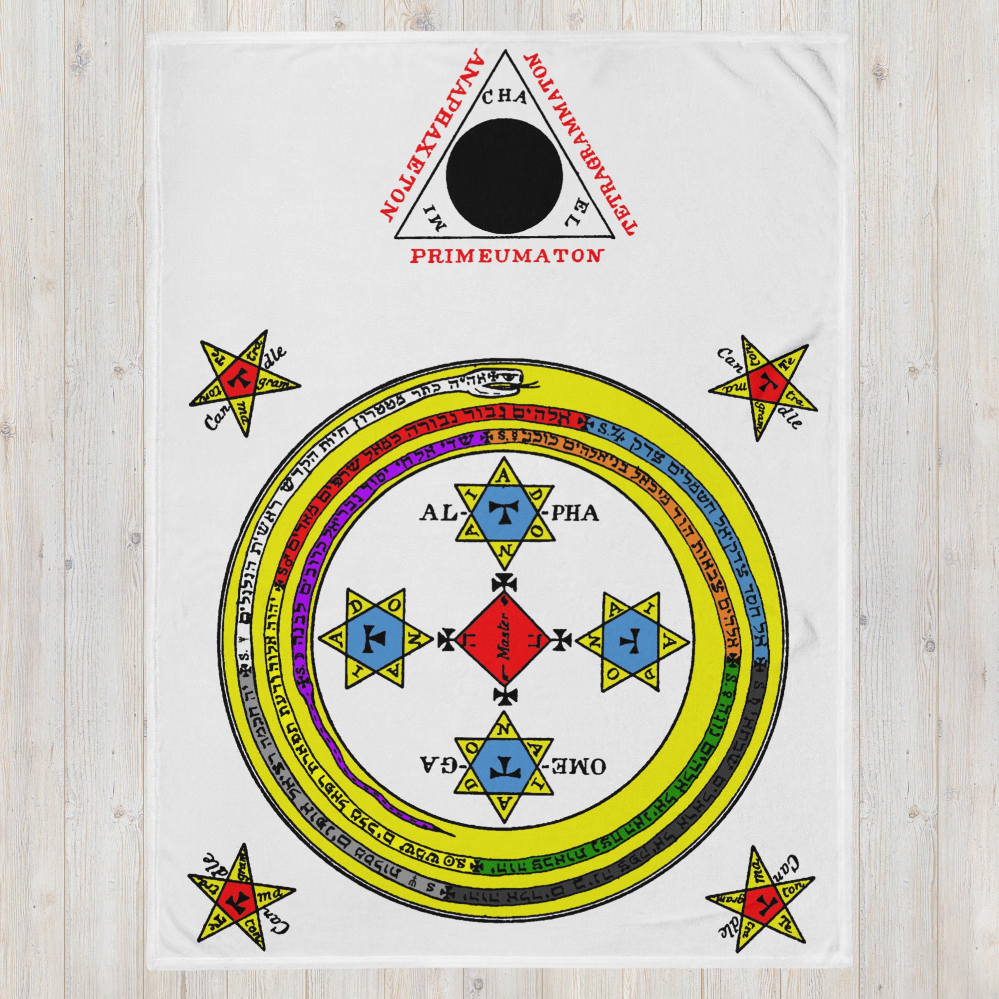 Goetia Lesser Key of Solomon Evocation Summoning Circle Complete Set Magick Circle - Etsy