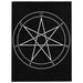 Planetary Heptagram Ritual Circle Floor Cloth Black - Etsy