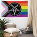 Baphomet Progressive Pride Flag - Etsy