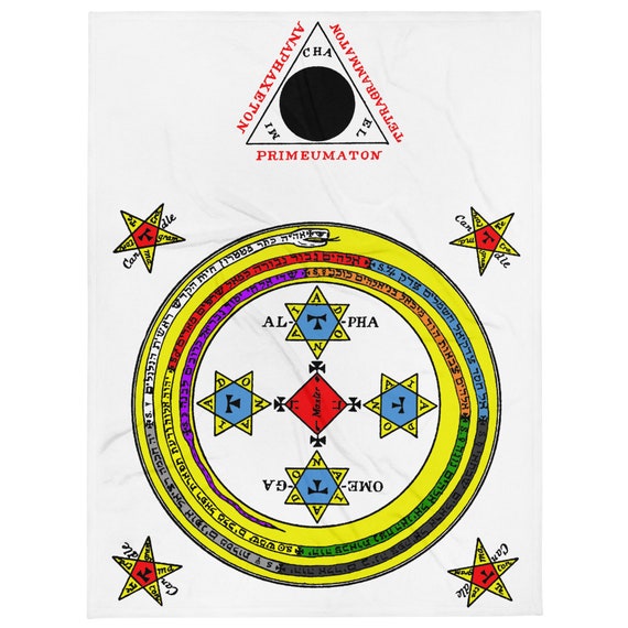 Goetia Lesser Key of Solomon Evocation Summoning Circle - Etsy Australia