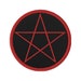Planetary Heptagram | Ritual Circle Floor Cloth | Black - Etsy