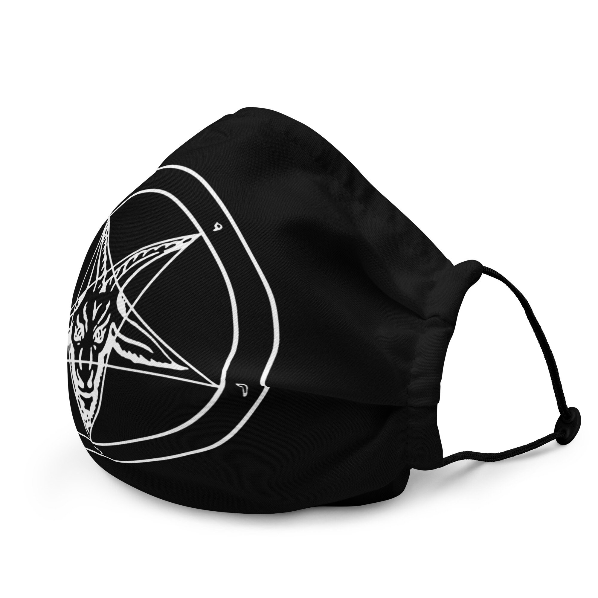 Baphomet Sigil Premium Face Mask - Etsy