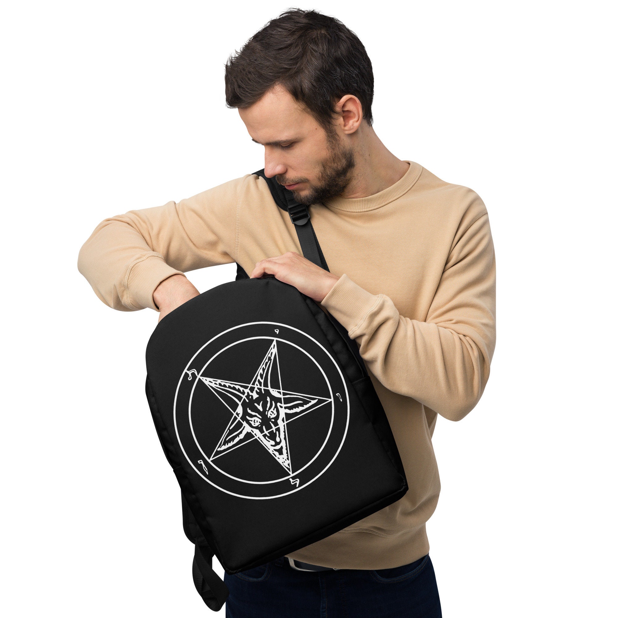 Baphomet Backpack - Etsy