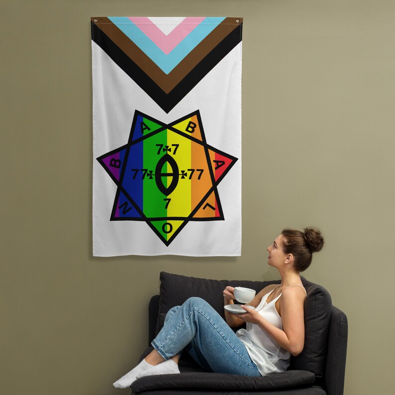 Star of Babalon Pride Flag - Etsy