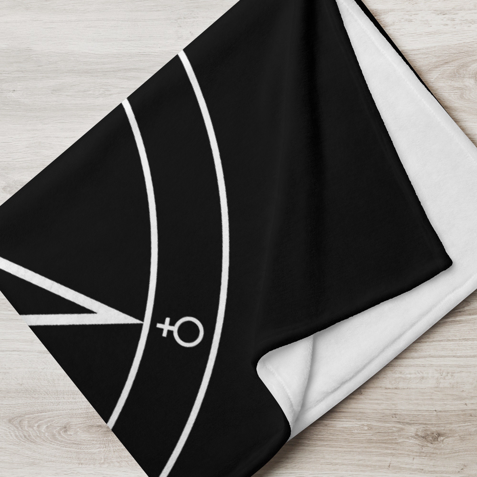 Planetary Heptagram | Ritual Circle Floor Cloth | Black - Etsy