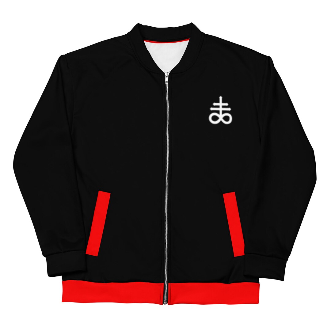 Leviathan Cross Bomber Jacket | Unisex - Etsy