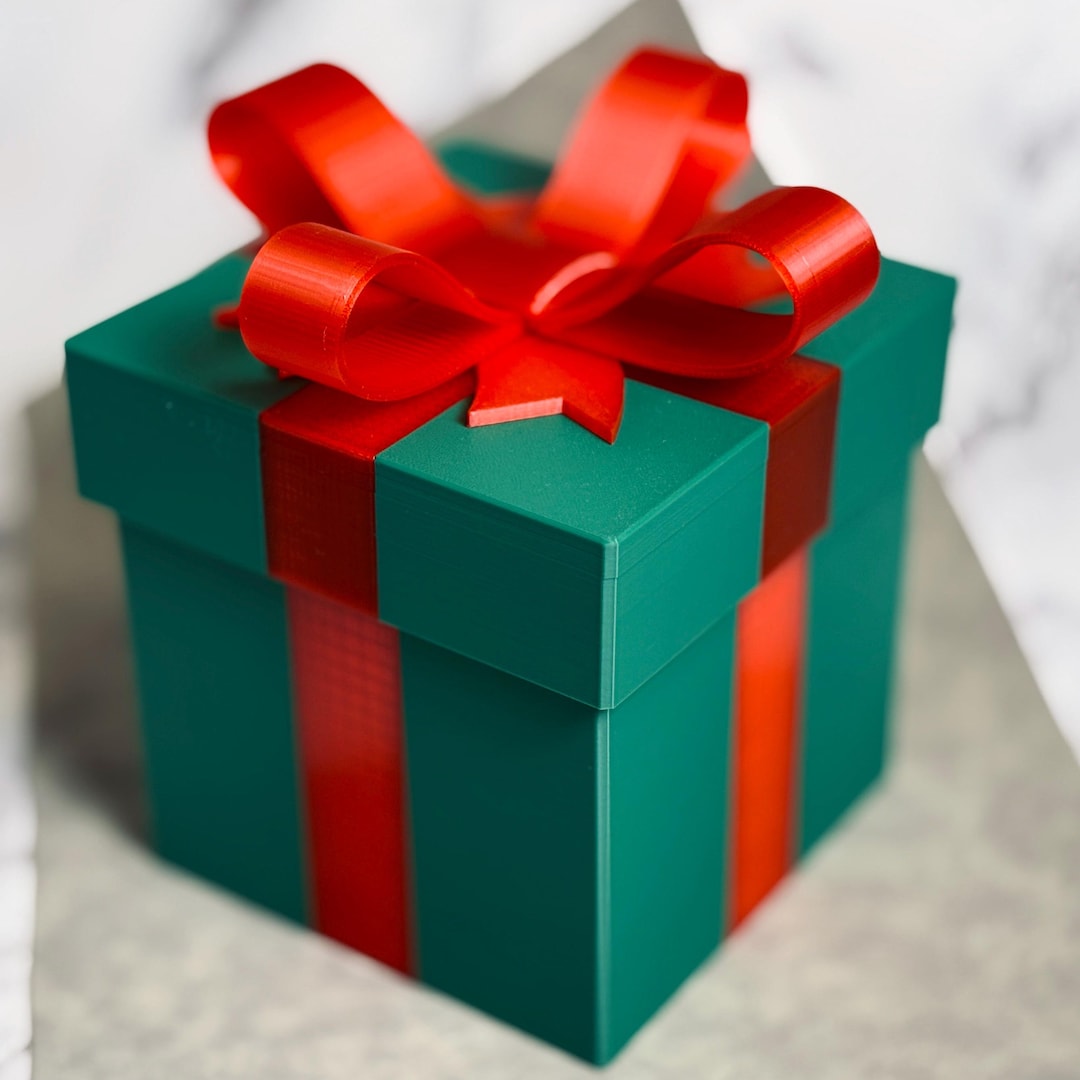 Small Lockable Gift Box — 3D Printed Multicolor Reusable Present - Etsy