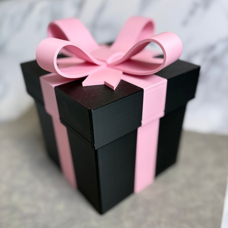 Small Lockable Gift Box — 3D Printed Multicolor Reusable Present - Etsy