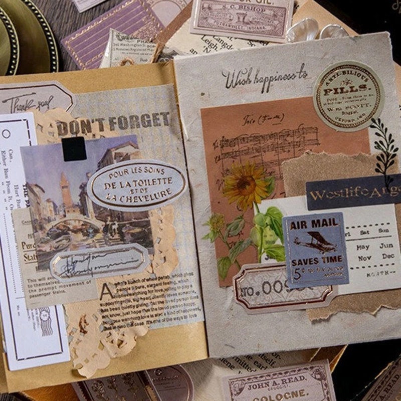 Scrapbook Stickers - Etsy