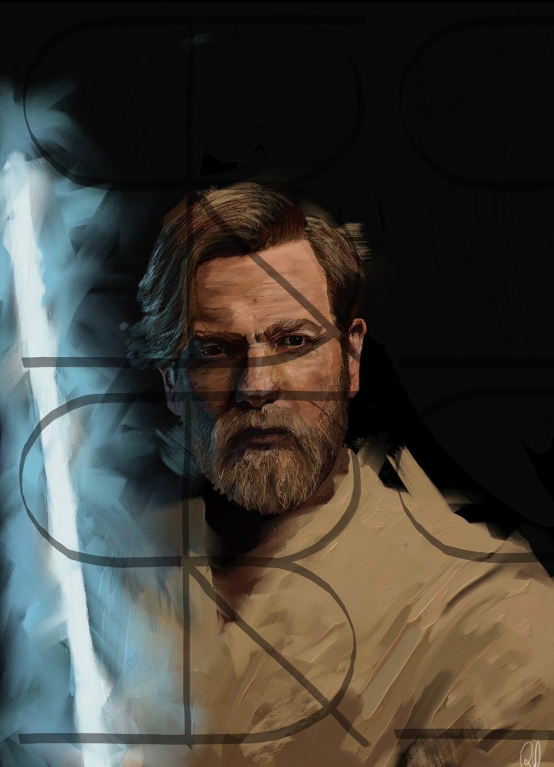 Obi-wan Kenobi Print - Etsy