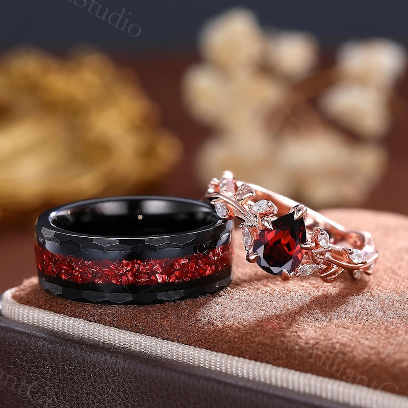 Couple Ring Set - Etsy