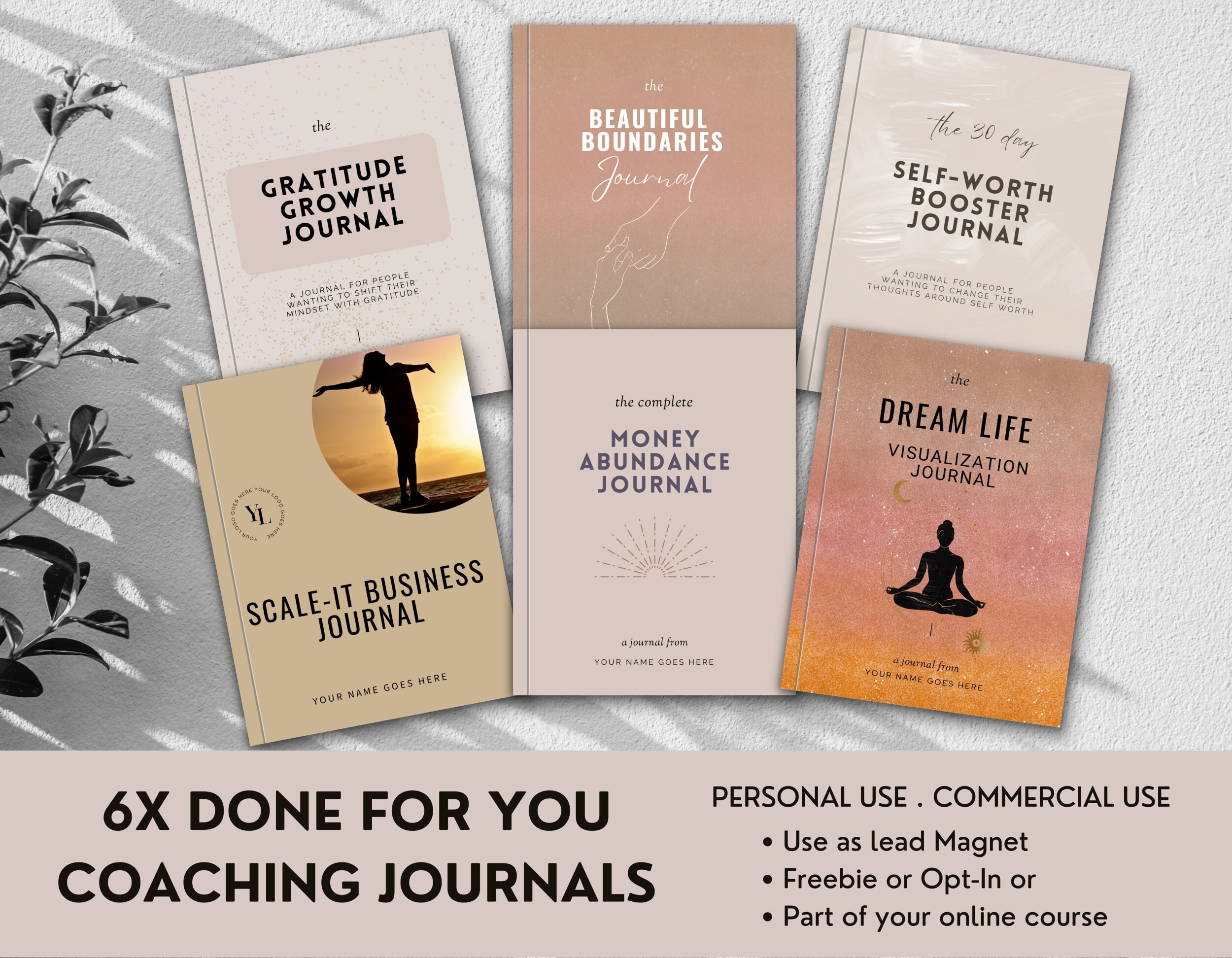 Coaching Journals Template Done for You Lead Magnet Personal - Etsy