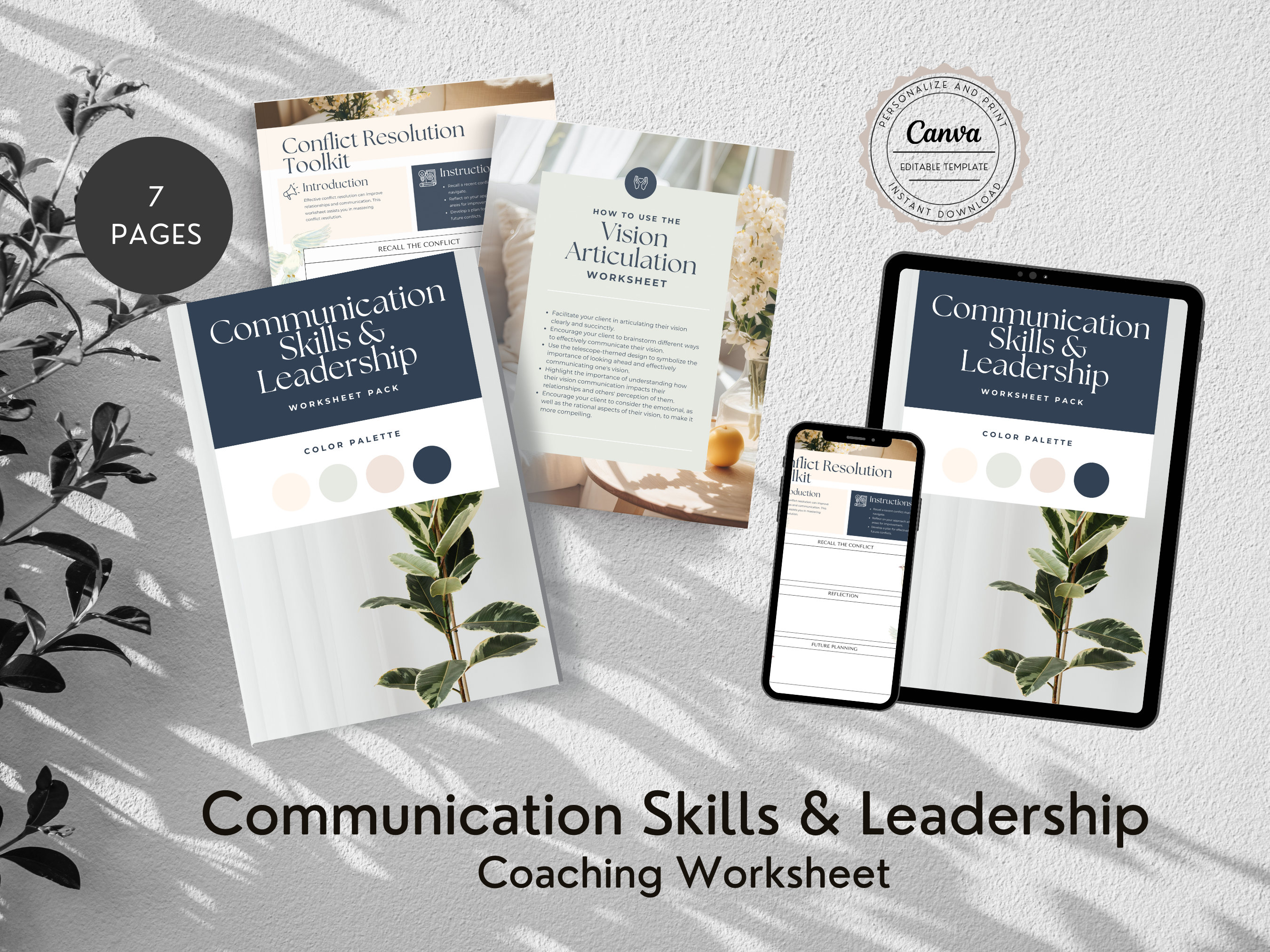 Communication Skills Coaching Worksheets Responsibility Coaching ...