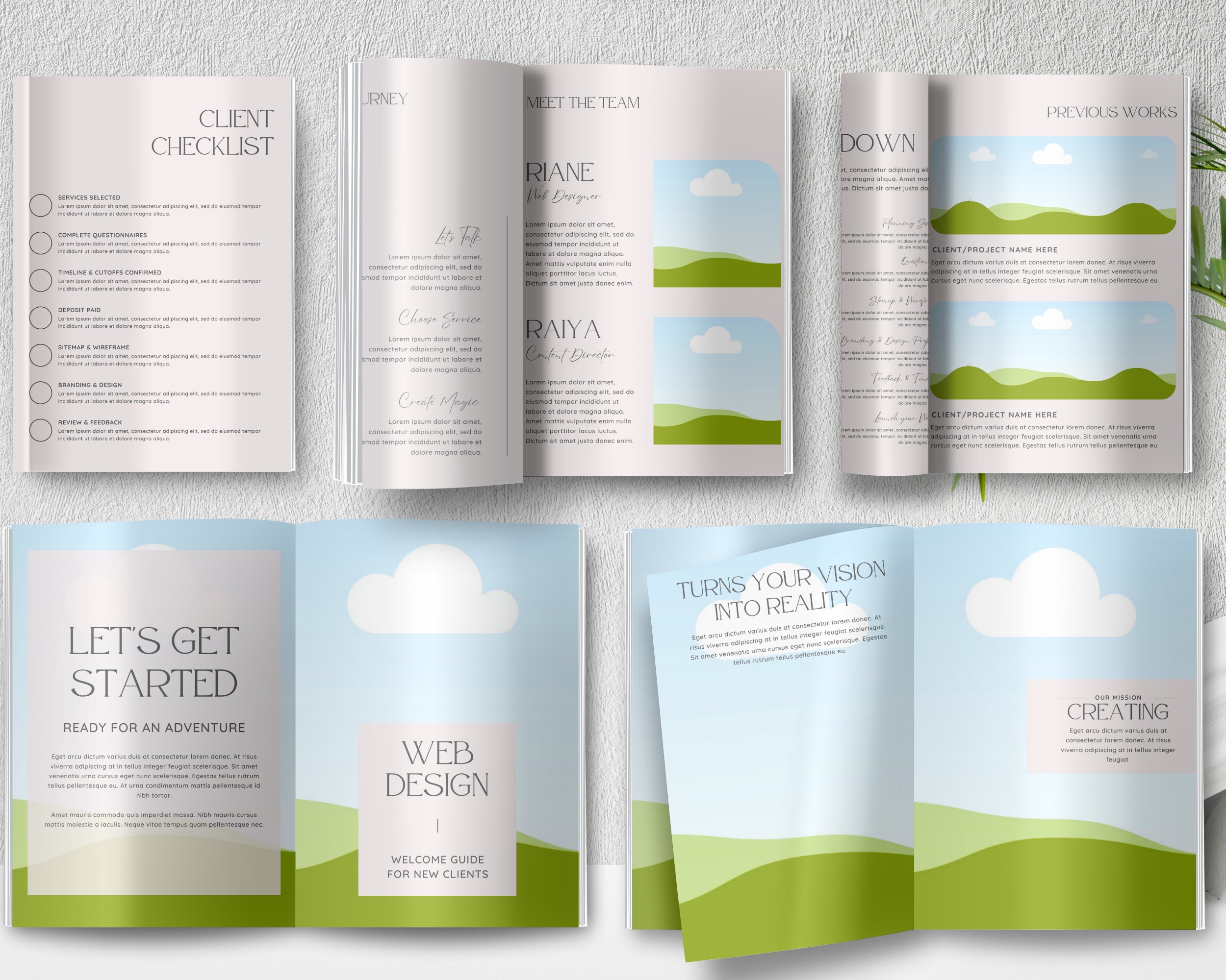 Website Designer Welcome Pack , Client Onboarding Package, Editable ...