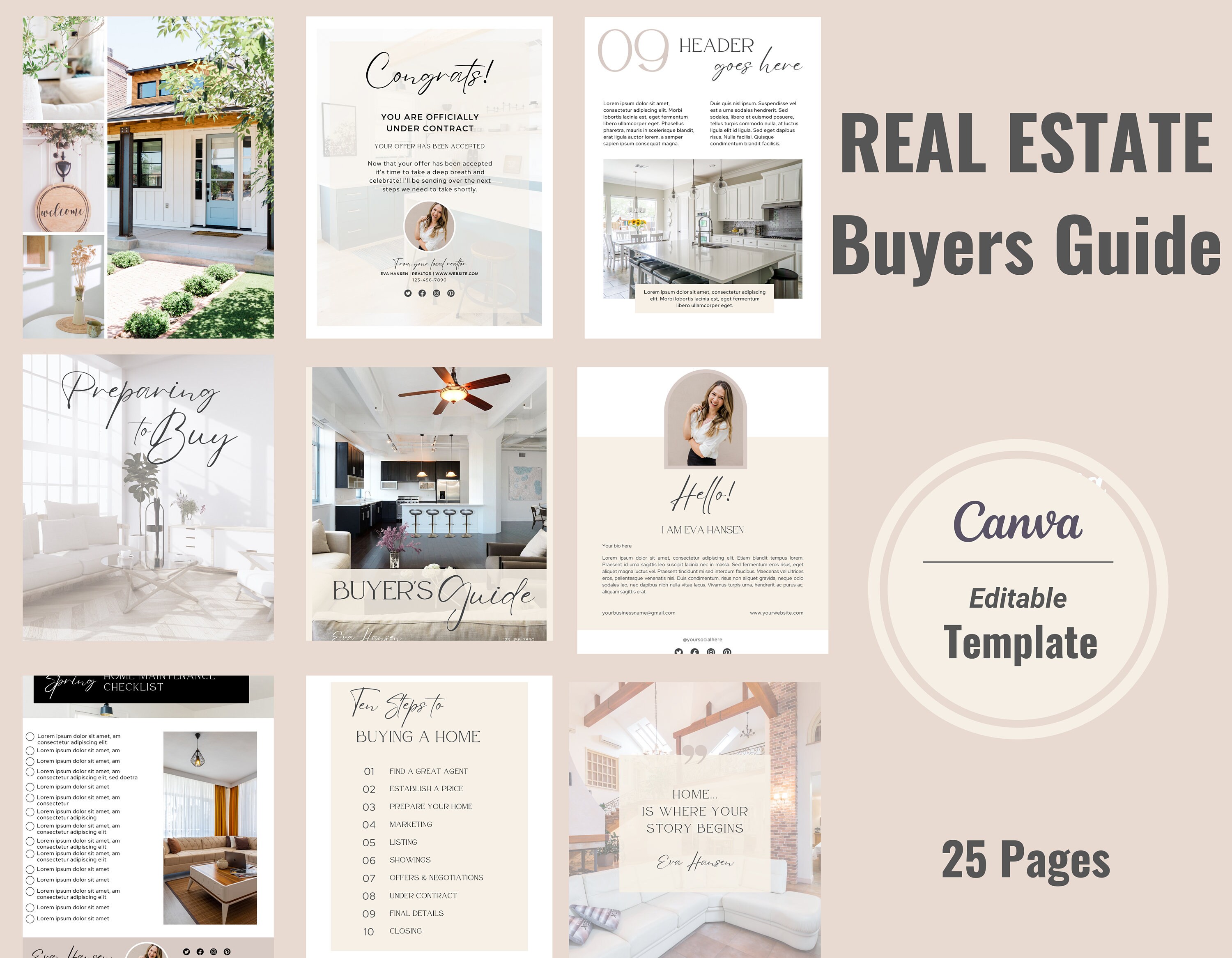 Home Buyers Guide Real Estate Home Buying Guidebook Home Buying ...