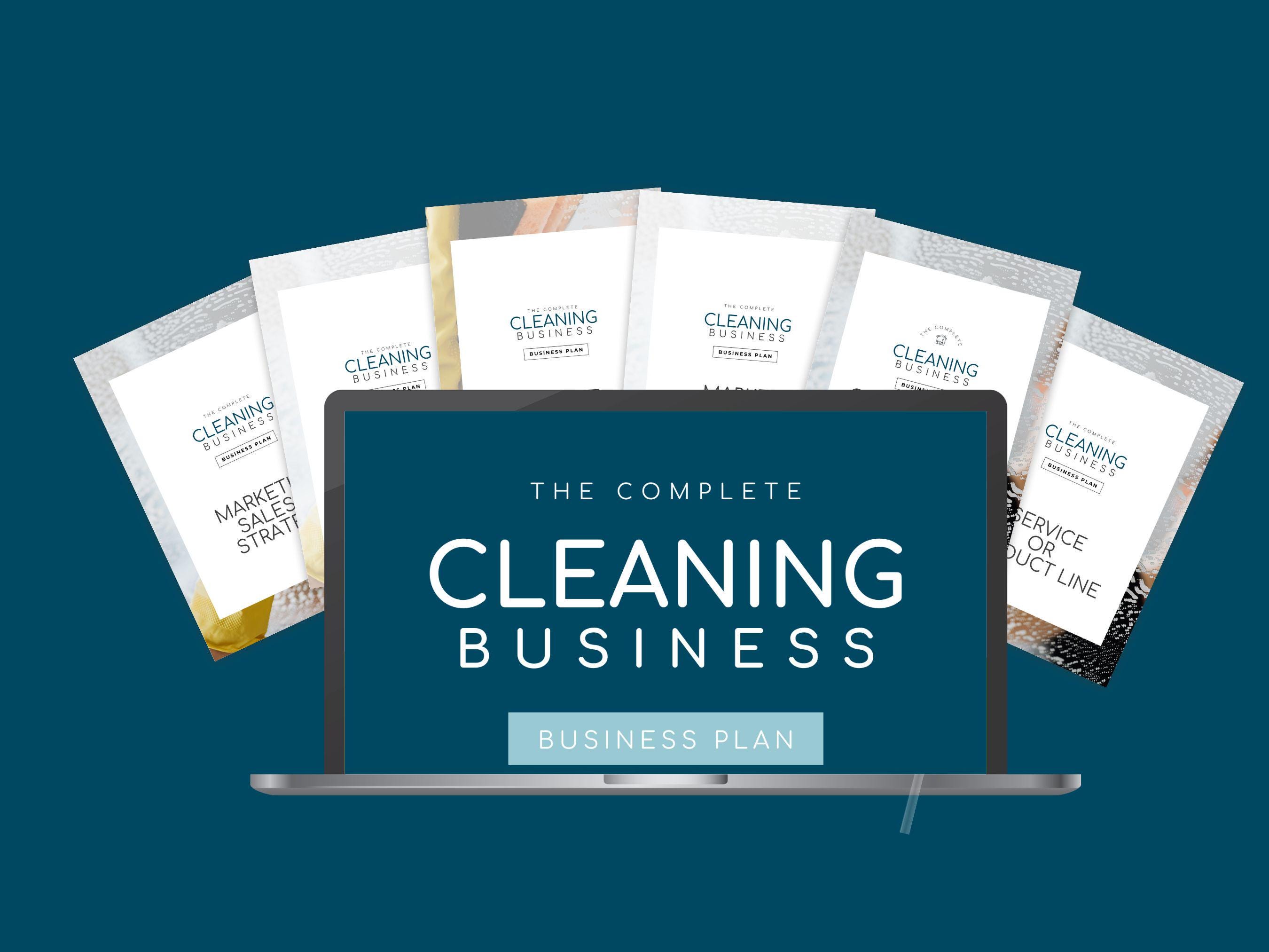 Cleaning Business Plan Template | Start & Grow a Successful Cleaning ...