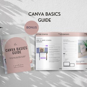 Business Coaching Program Canva Template | Client Welcome Package ...