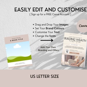 DIY Course Flyer Template | Editable Canva Template | Masterclass ...