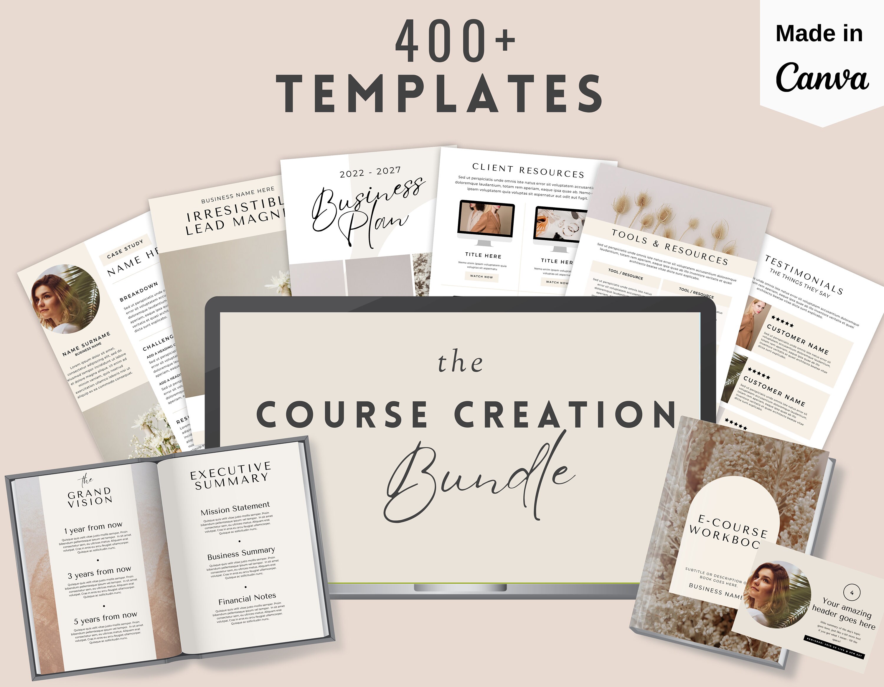 Ultimate Coaching Bundle Templates: Coaching Workbook, Life Coach ...