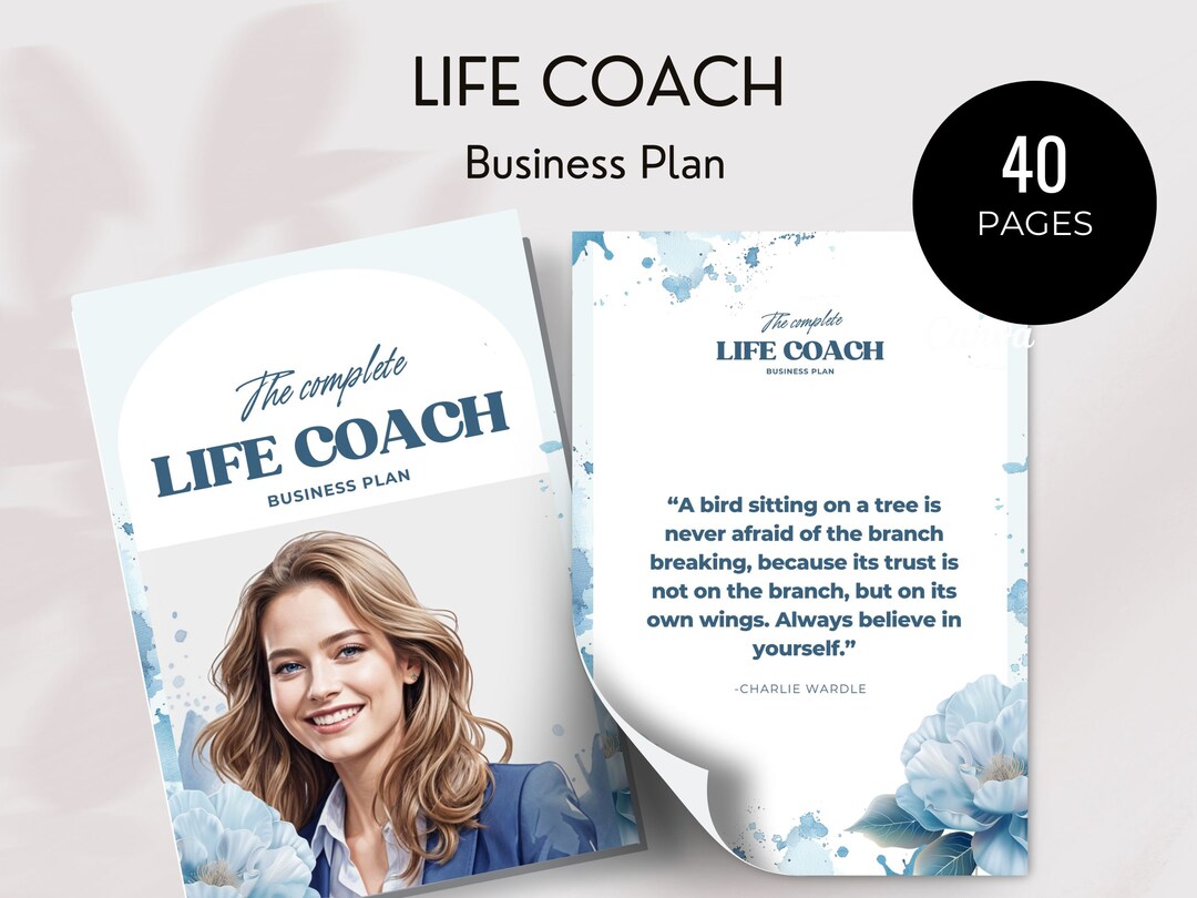 Life Coach Business Plan Template - Business Plan for Coaches, Coaching ...