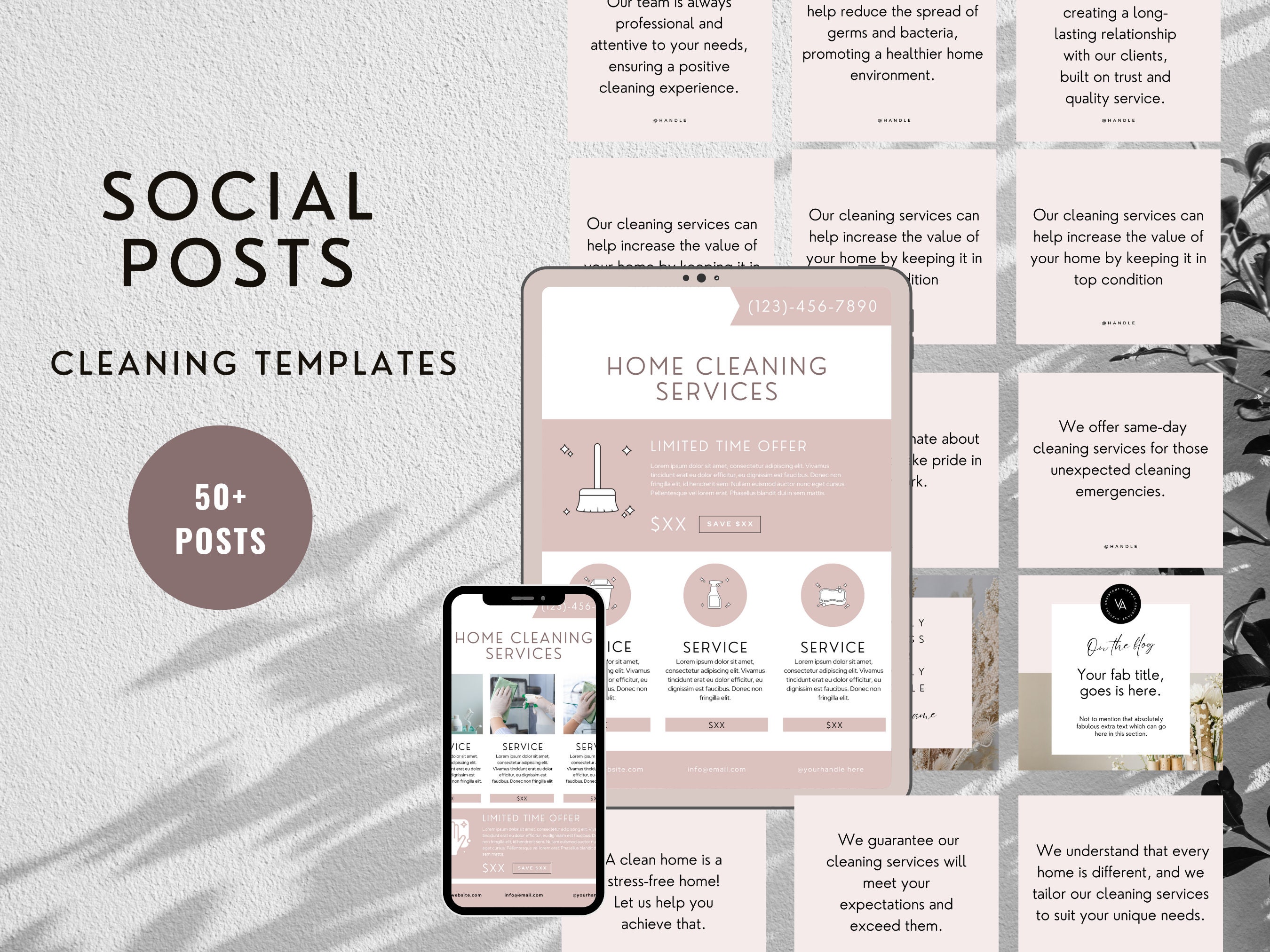 Editable Cleaning Schedule Bundle, Cleaning Business Templates, Home ...